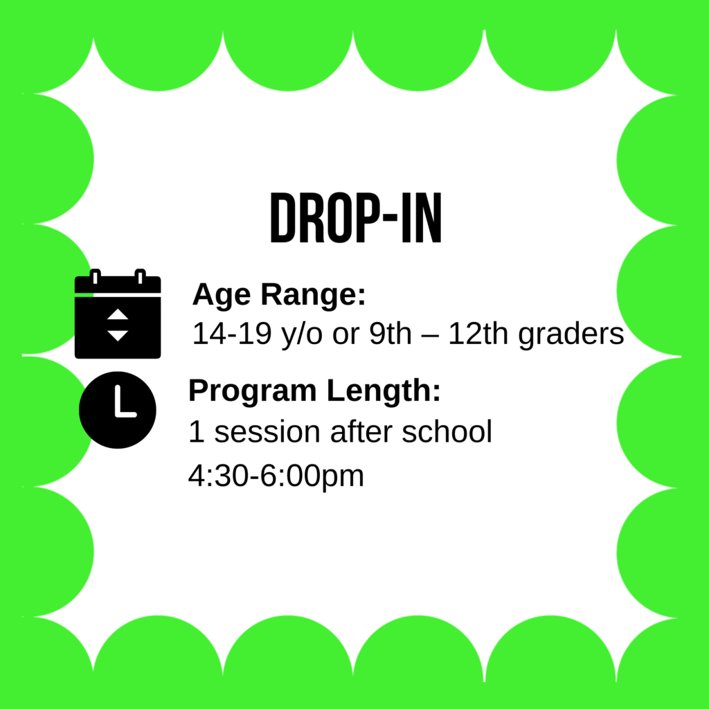 Drop In 2 - ArtsConnection Teen Programs