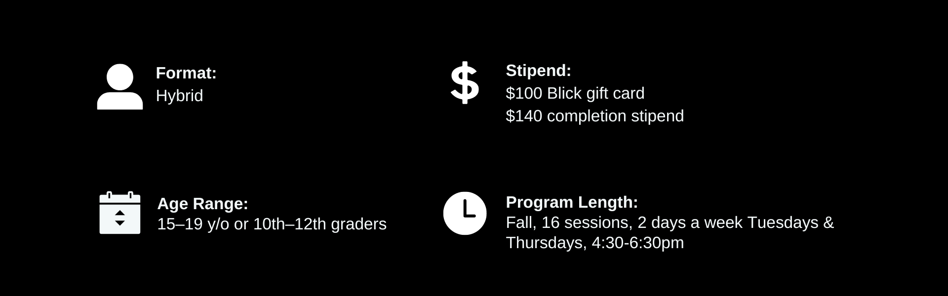 Arts-Making TRaC black banner New FY23 - ArtsConnection Teen Programs